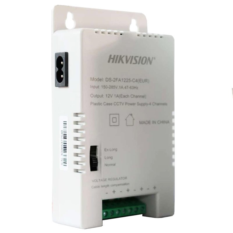 Hikvision 12 Volts 4 Channel CCTV Power Supply – Inovus Partner Portal